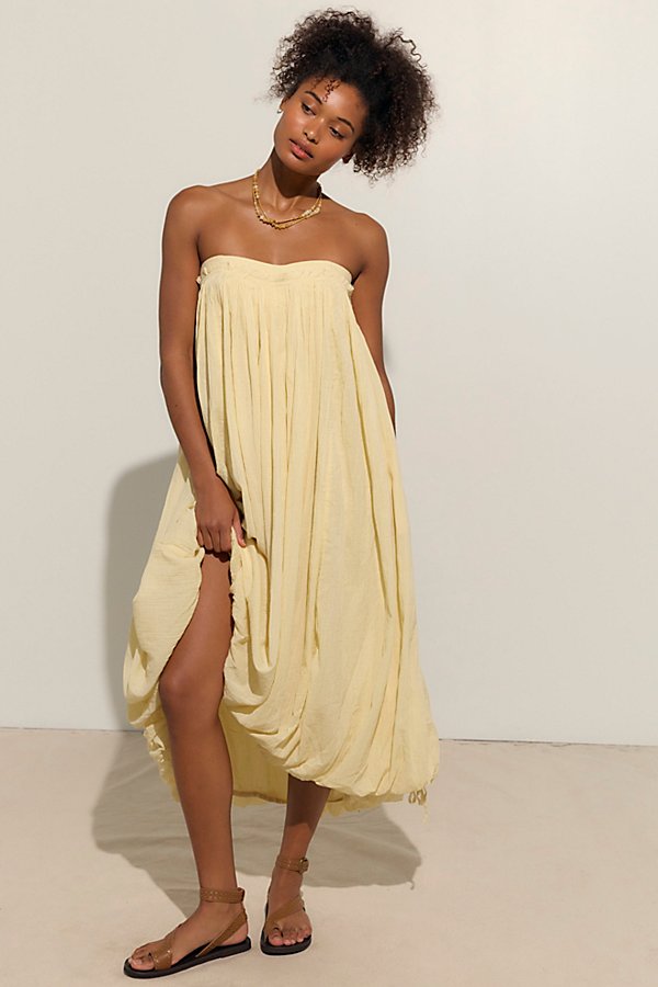 FREE PEOPLE free-est Genevieve Midi Dress